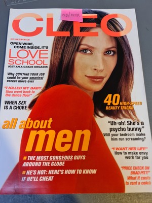 CLEO Aussie Magazine July 1998 Rare 90s Women's Lifestyle & Fashion VGC ...