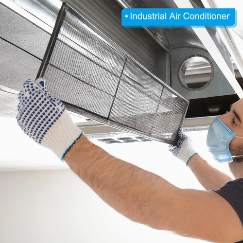 40"Lx10"W Woven Wire Mesh, 12Mesh 316L Stainless Steel Air Vent Filter ...