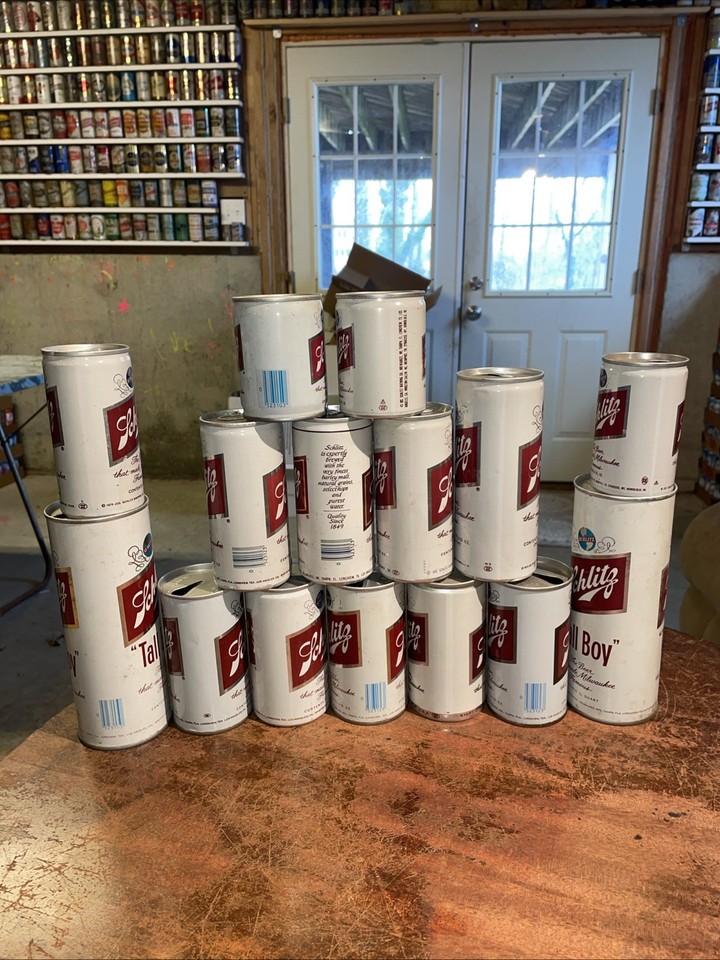 15 All Different Schlitz Beer Cans | eBay