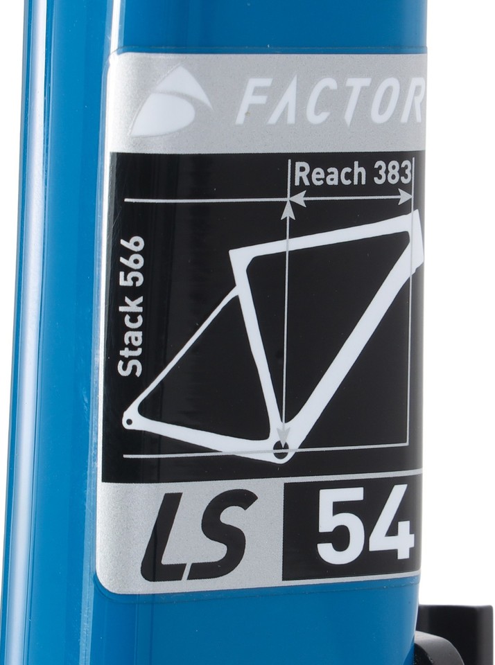 Factor LS Premium Disc Carbon Gravel Bike Frameset 54cm Vintage Blue ...
