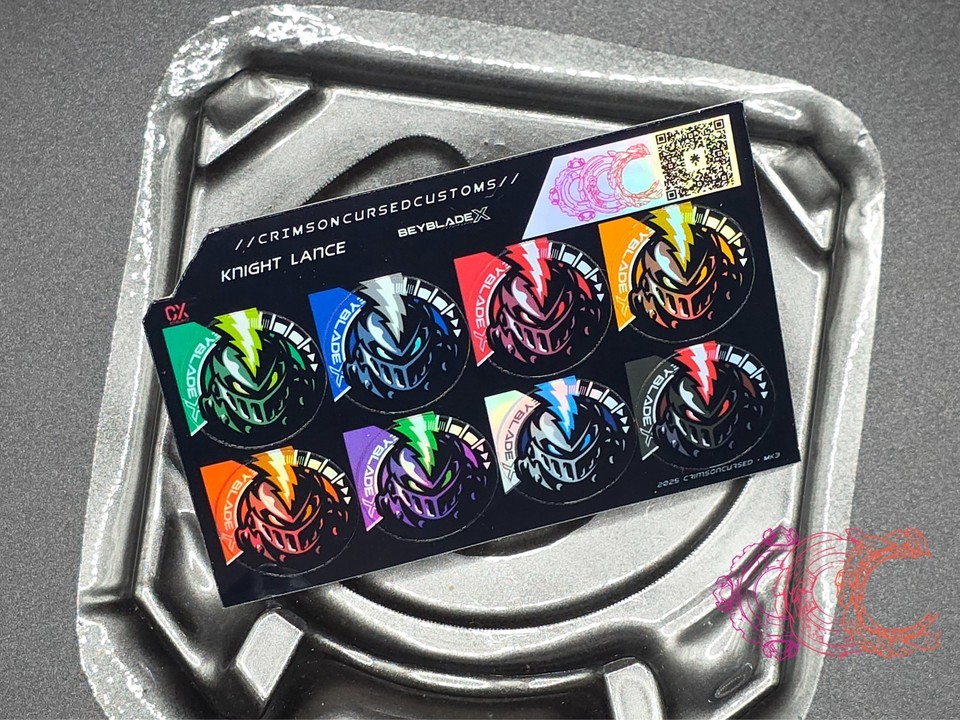 Beyblade X CX Recolor Set Stickers | eBay