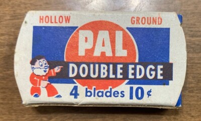 1950’s Pal Hollow Ground Razor Blades 4 Pk In Original Box LG | eBay