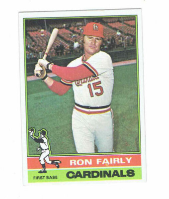 Ron Fairly St Louis Cardinals 1B #375 Topps 1976 #Baseball Card | eBay