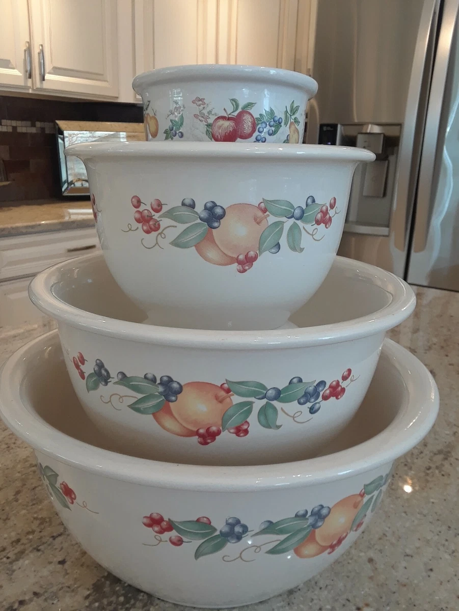 Vintage Corelle Mixing Bowls