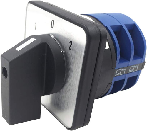 Changeover Switch LW28-32 660V 32A 3 Position 2 Phase Universal Rotary ...