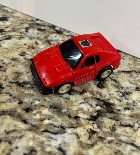 1986 Transformers G1 Chase Throttlebot Hasbro Takara Red Pull and Go ...
