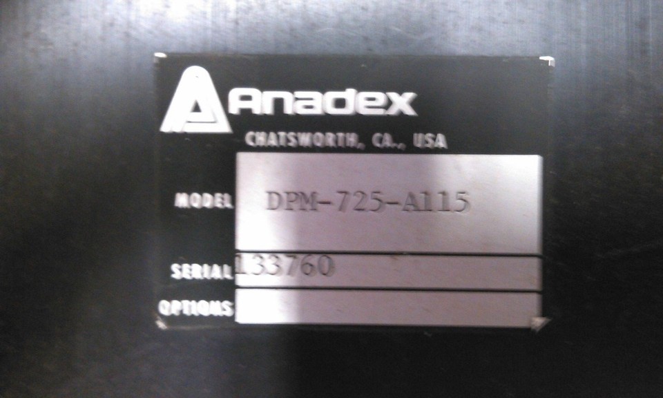 ANADEX DPM-725-A115 DIGITAL PANEL METER | eBay