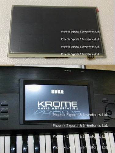 KORG KROME LCD SCREEN with Touch Screen Digitizer DISPLAY PANEL | eBay