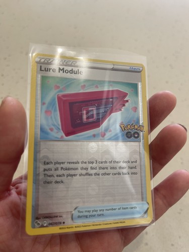 Trainer Lure Module -067/078-Reverse Holo- Pokemon Go Collection ...