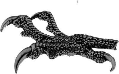 B36 Talons 4.5x2.8cm BLACK FINISH English Pewter pin badge lapel emblem ...