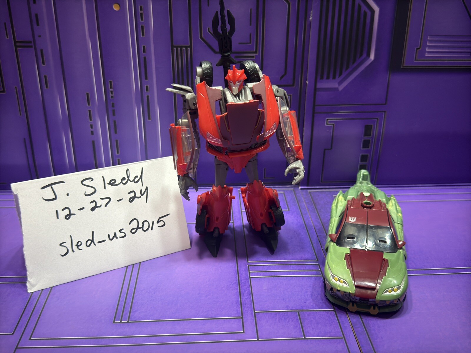 Transformers Prime RID Deluxe Knockout Lot - 2 Pcs - Beastwars and TFP ...