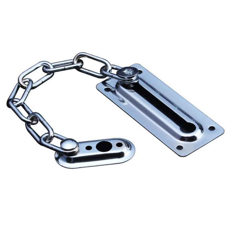 Iron/201 stainless Home Security Door Chain Guard Slide Bolt & Screws ...