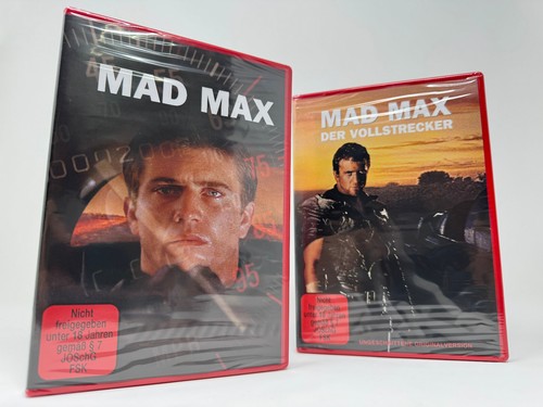 Mad Max Box Teil 1+2 UNCUT FSK 18 im Double Feature Edition Box-Set DVD ...
