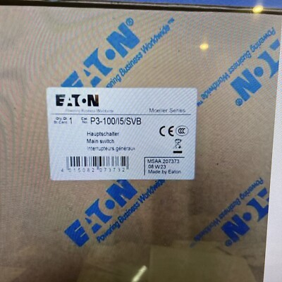 P3-100/I5/SVB. MAIN SWITCH SURFACE MOUNTS EATON ORGINAL FROM UK | eBay