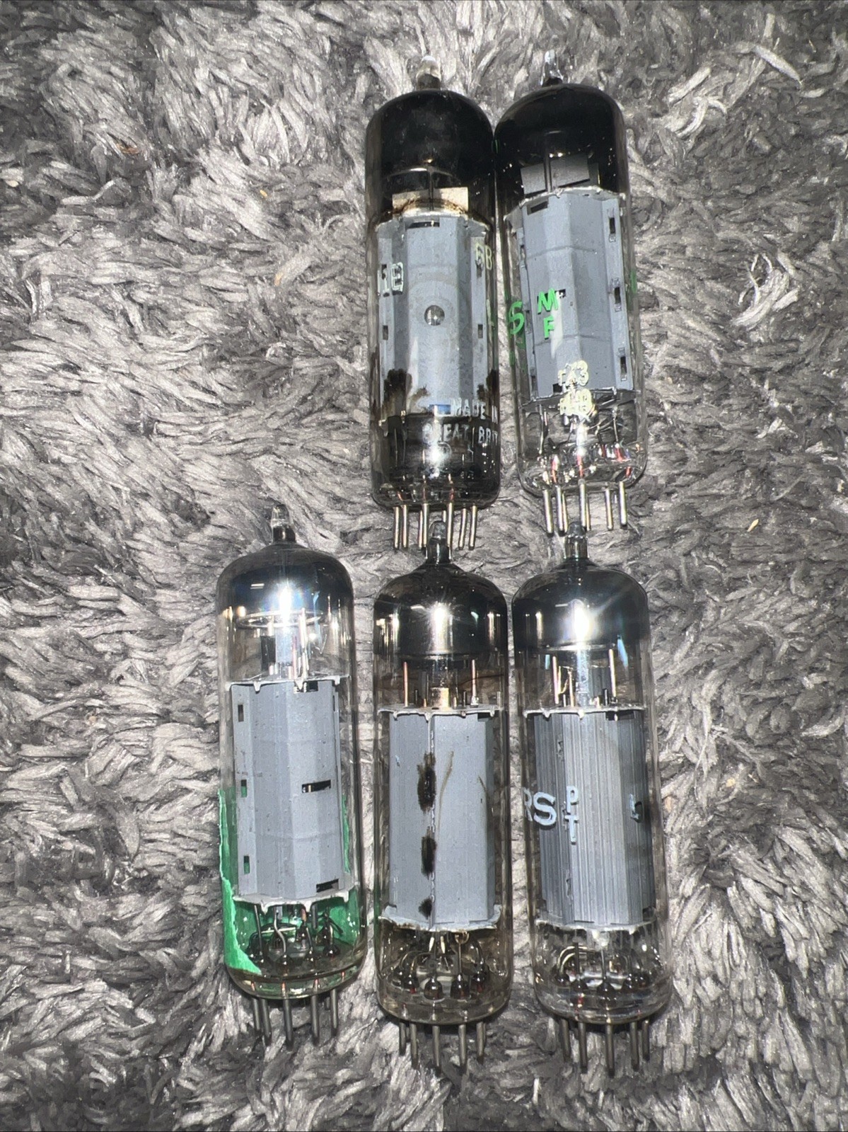 3251 Lot Of 3 ROGERS 6BQ5 VACUUM TUBES | eBay
