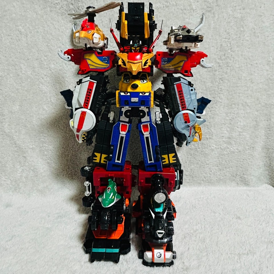 BANDAI Japan DX Megazord Power Rangers RPM Super Sentai Go-Onger Engine ...
