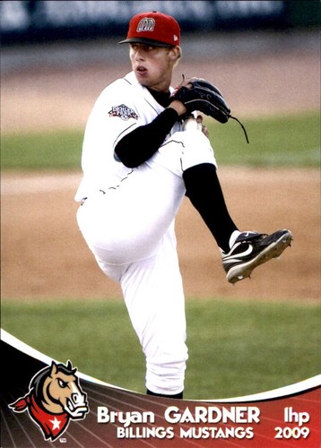 Bryan Gardner 2009 Grandstand Billings Mustangs RC FREE SHIPPING ...