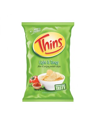 Thins Light & Tangy 90g x 12 | eBay