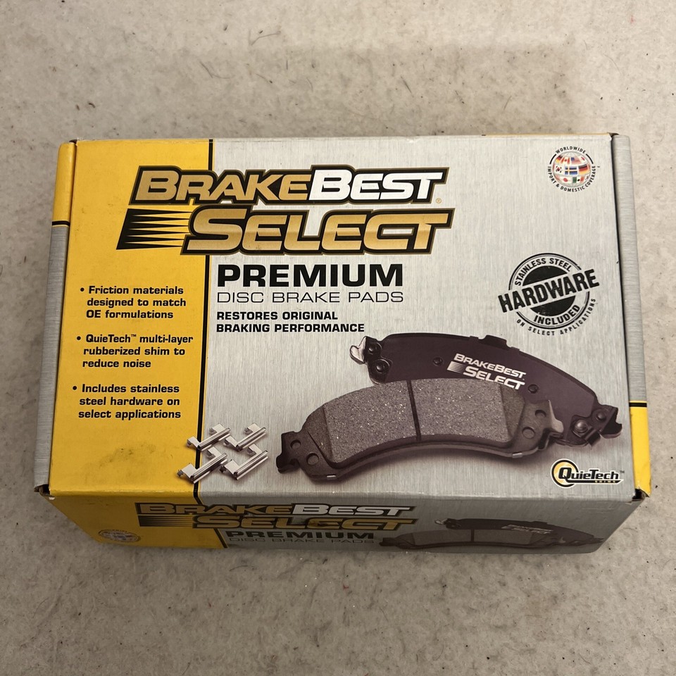 Brake Best Select Premium Ceramic Disc Brake Pads (P/N: SC1421) New | eBay