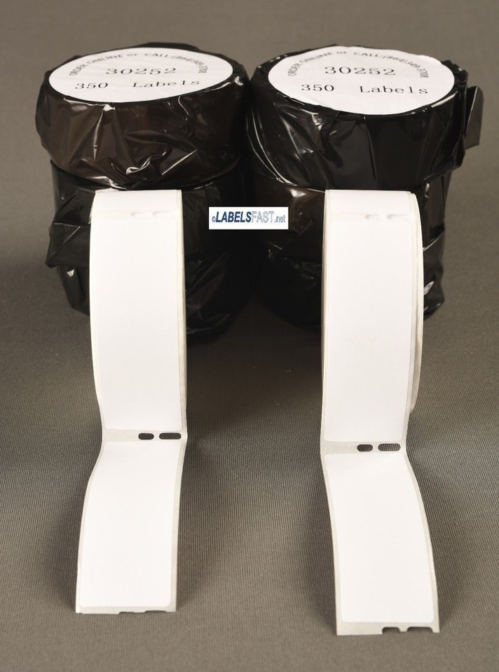 Compatible Dymo 30252 Address Labels Size 1-1/8" x 3-1/2" - 350 Labels ...