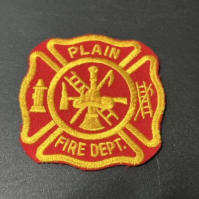 Vintage Obsolete Fire Department Patch Plain | eBay