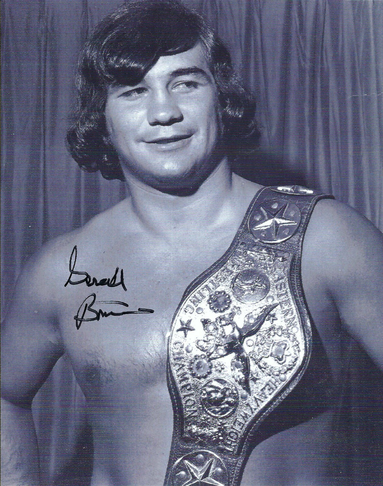 M3670 Jerry Brisco signed Wrestling Photo w/COA | eBay