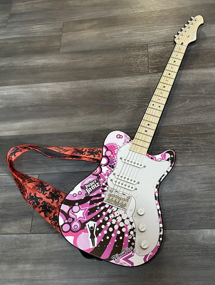 Pink Rock Star Guitar