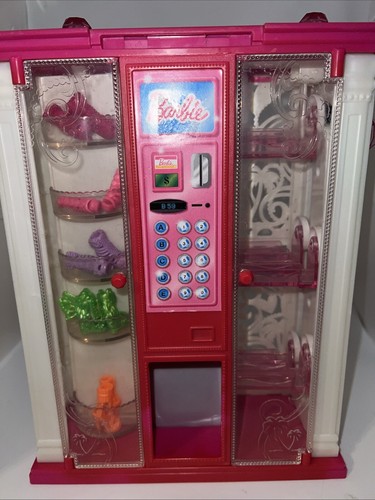 2012 Barbie Life In The Dreamhouse Fashion Vending Machine Closet Toy ...