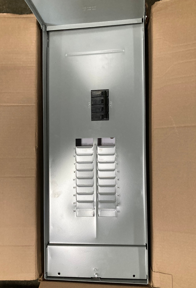 ABB 200 Amp 20 Space Outdoor Main Breaker Load Center Value Pack ...