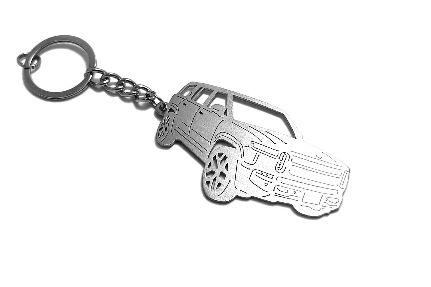 Stainless Steel Keychain 3D Car Body Key Ring fit Rivian R1S | eBay
