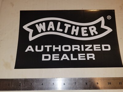 Large Walther Pistols PPK Decal Sticker | eBay