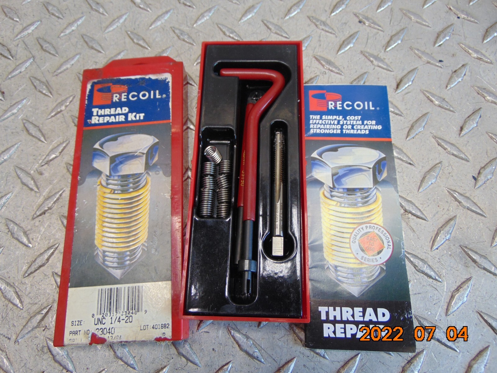 Recoil Thread Repair Kit 33040. Size 1/4-20 for sale online | eBay