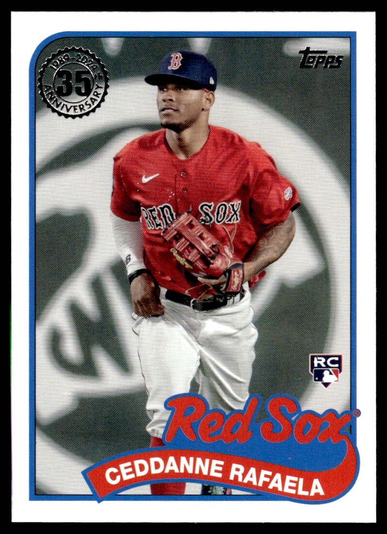 2024 Topps Series 1 1989 Baseball 35th Anniversary Ceddanne Rafaela ...