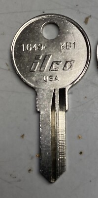 KB1 1649 ILCO Key Blanks For KIMBALL, NCL, BMB, TUFF SHED, WAVEWORKS ...