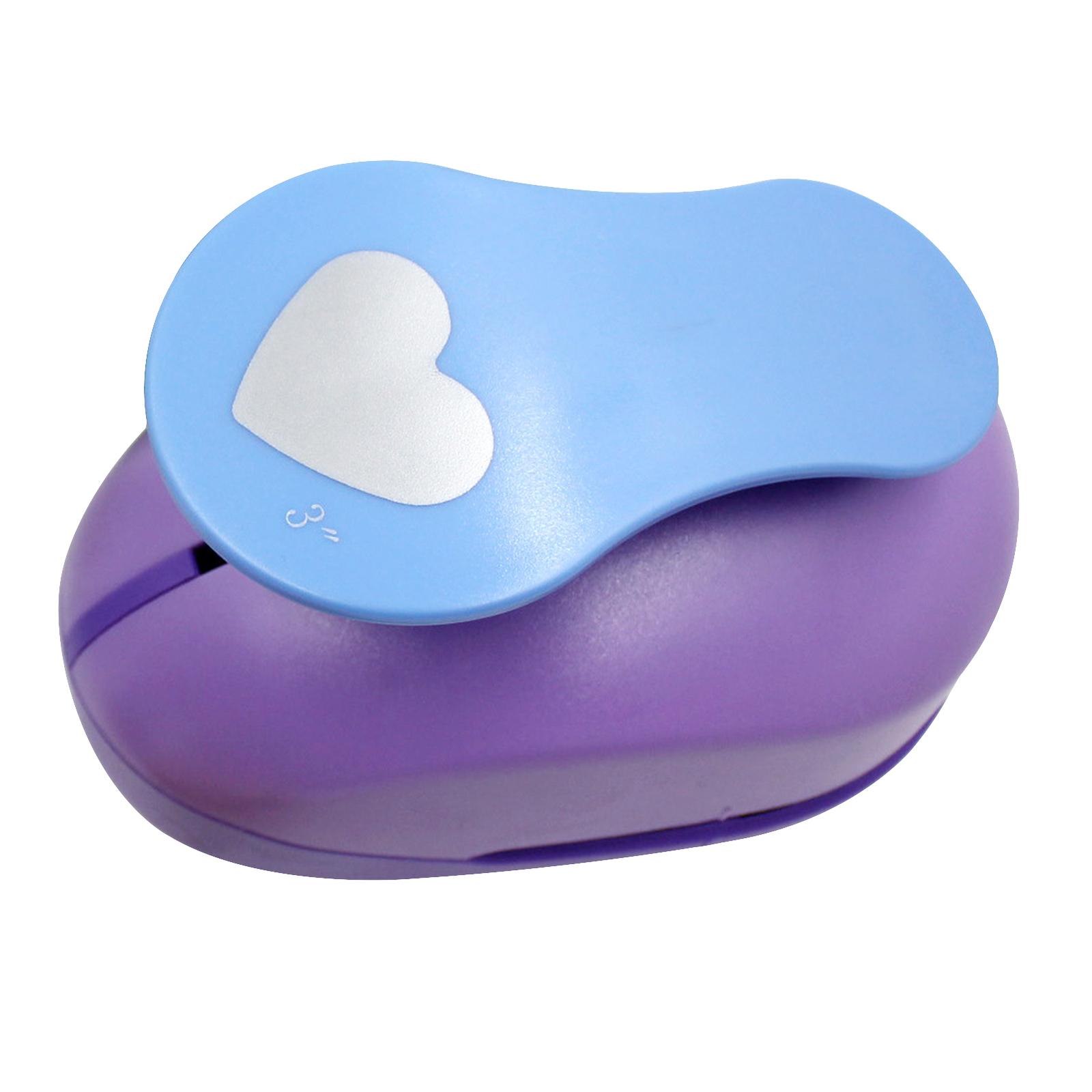 Home School Kids 50mm 75mm Durable Heart Hole Punch For Craft Paper Cut ...