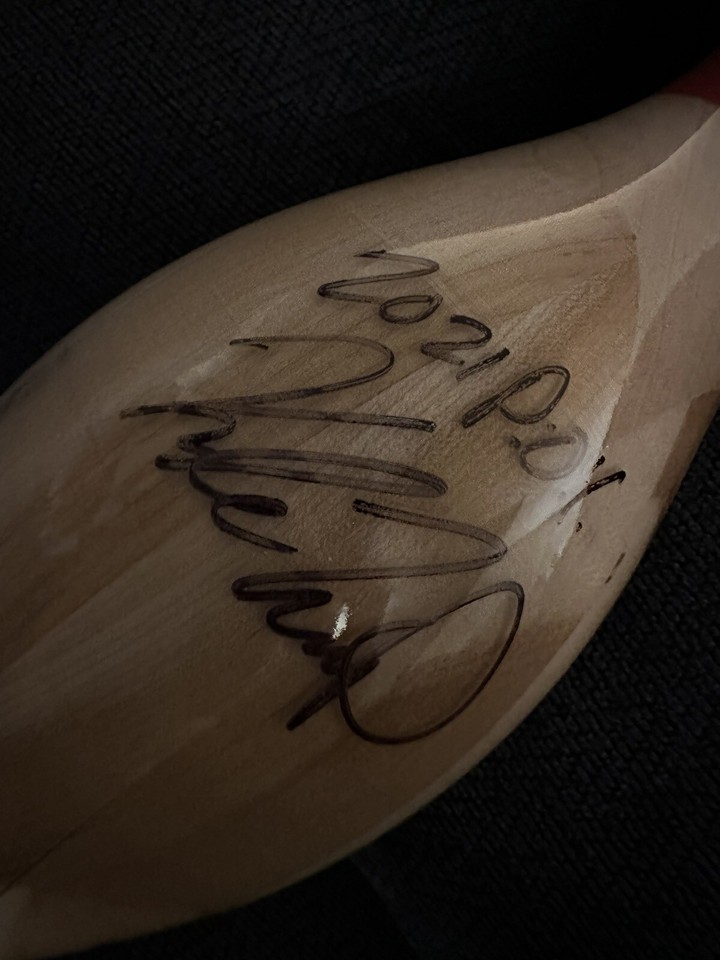 Kyle Troup Brunswick PBA Signed Unused Bowling Pin Autographed Unique ...