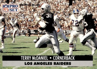 1991 Pro Set #192 Terry McDaniel | eBay