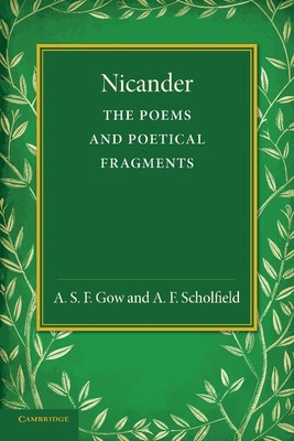 A. S. F. Gow A. F. Scholfield Nicander (Tascabile) | eBay