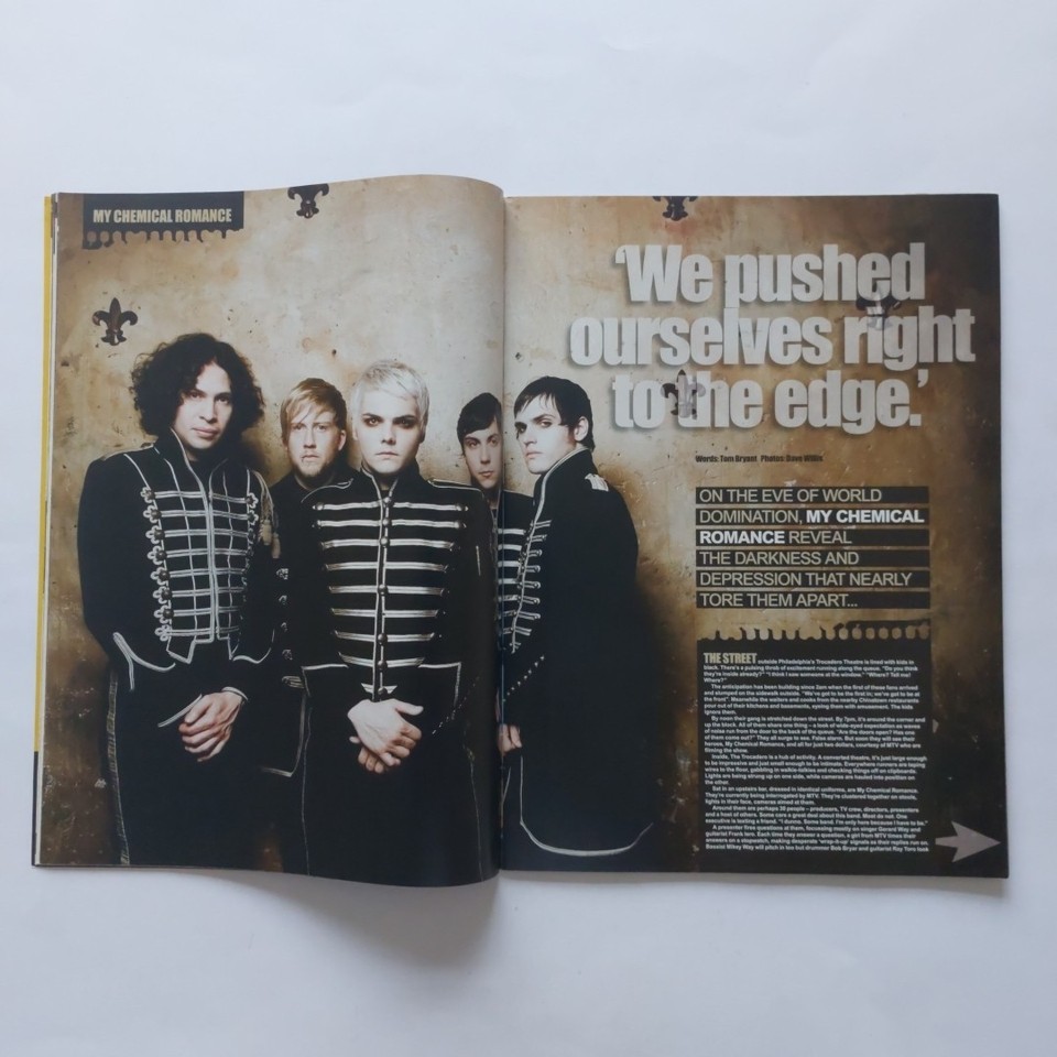 KERRANG Magazine 1130 - Mikey Way My Chemical Romance MCR (21 OCT 2006 ...