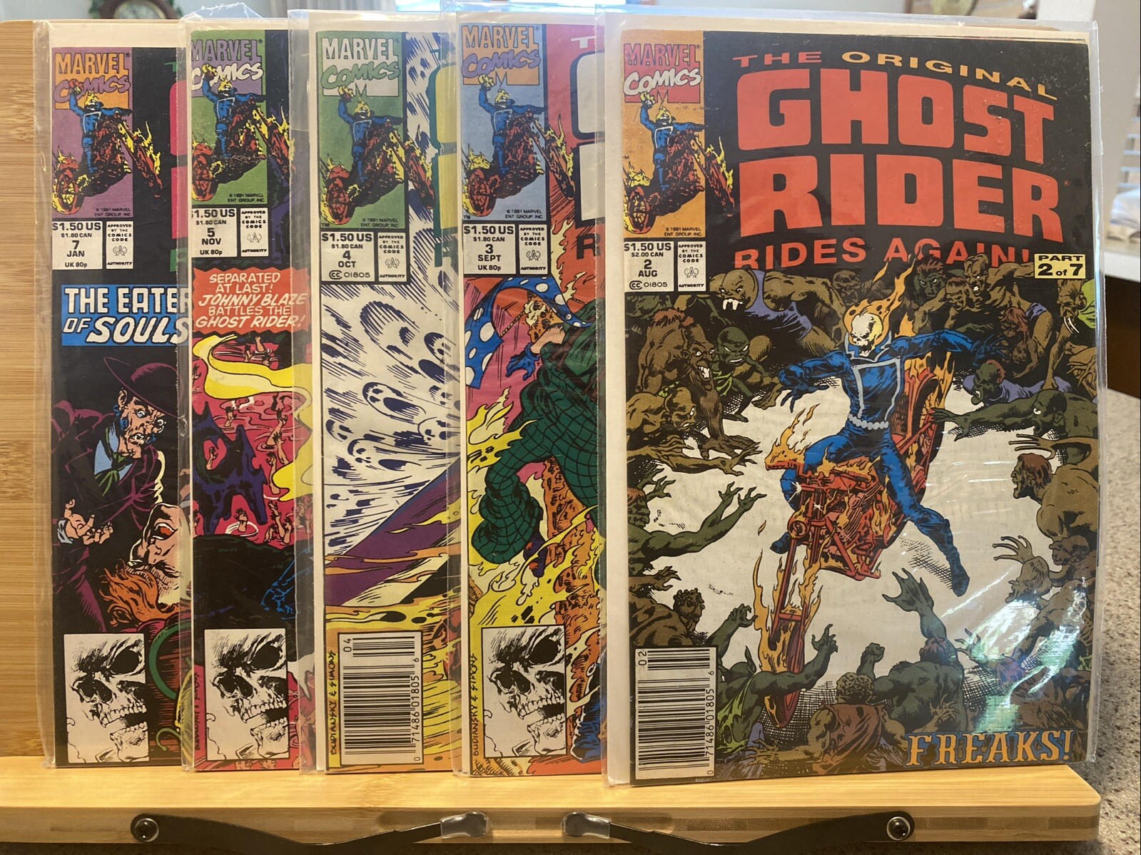 Original Ghost Rider Rides Again - #2 3 4 5 7, Lot 1 Near Mint | eBay