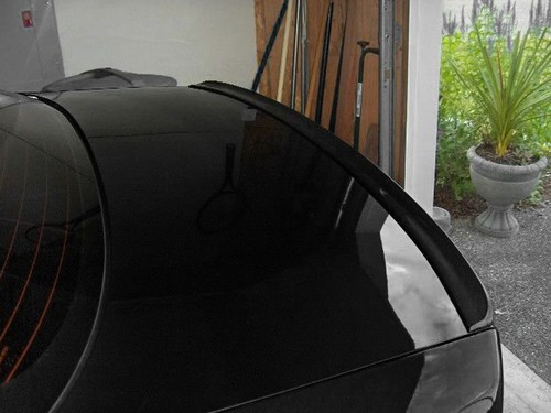 PAINTED Vauxhall Astra Convertible BOOT LIP SPOILER- GLOSS BLACK | eBay ...