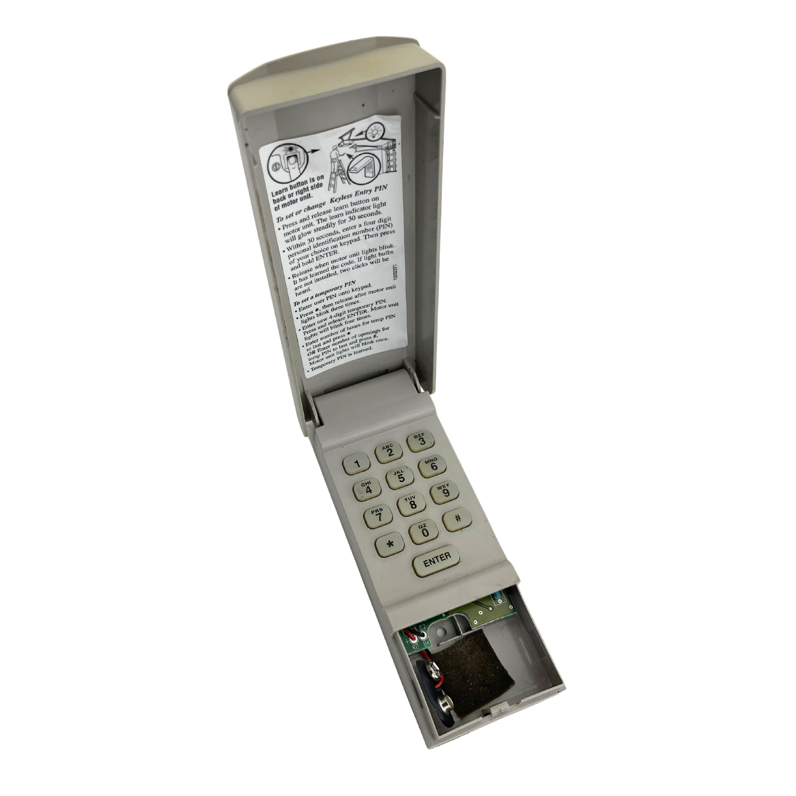 976LM OEM Liftmaster Security + Wireless Entry Garage Keyless Keypad ...