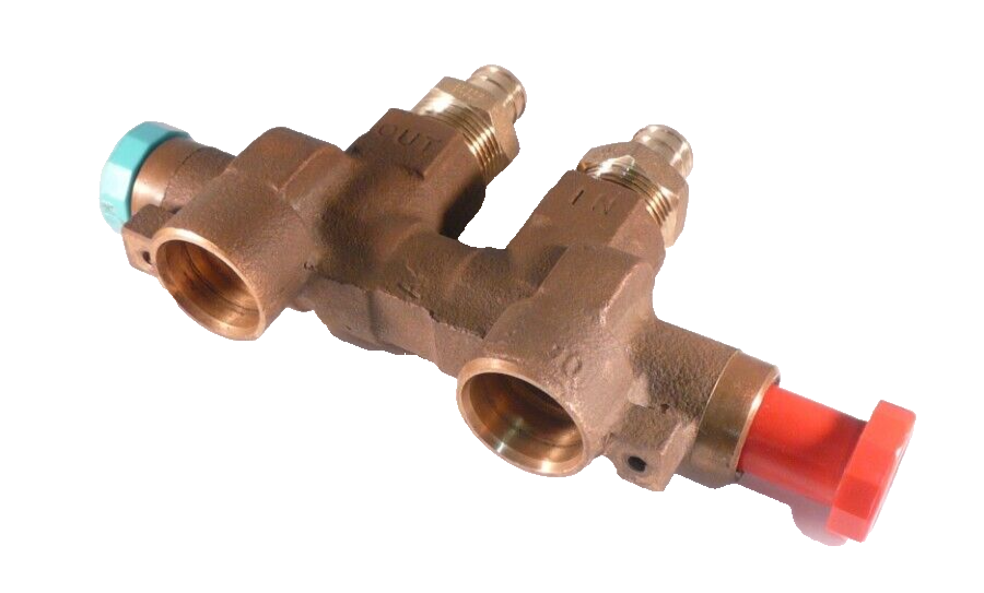 Culligan Genuine OEM Offset Brass 3/4" Bypass Valve with New 3/4" Pex ...