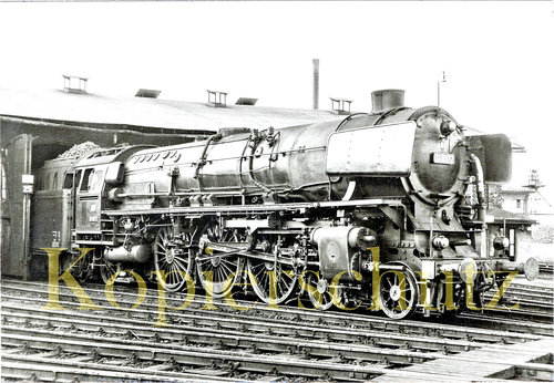 Steam Locomotive Photo - 01 1072 from BW Bebra, 1962 | eBay UK