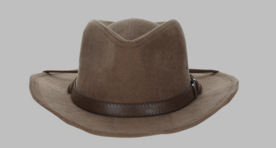 NEW DORFMAN BROWN MEN SHAPEABLE HAT * M L XL * OUTBACK SAFARI HIKE FISH ...