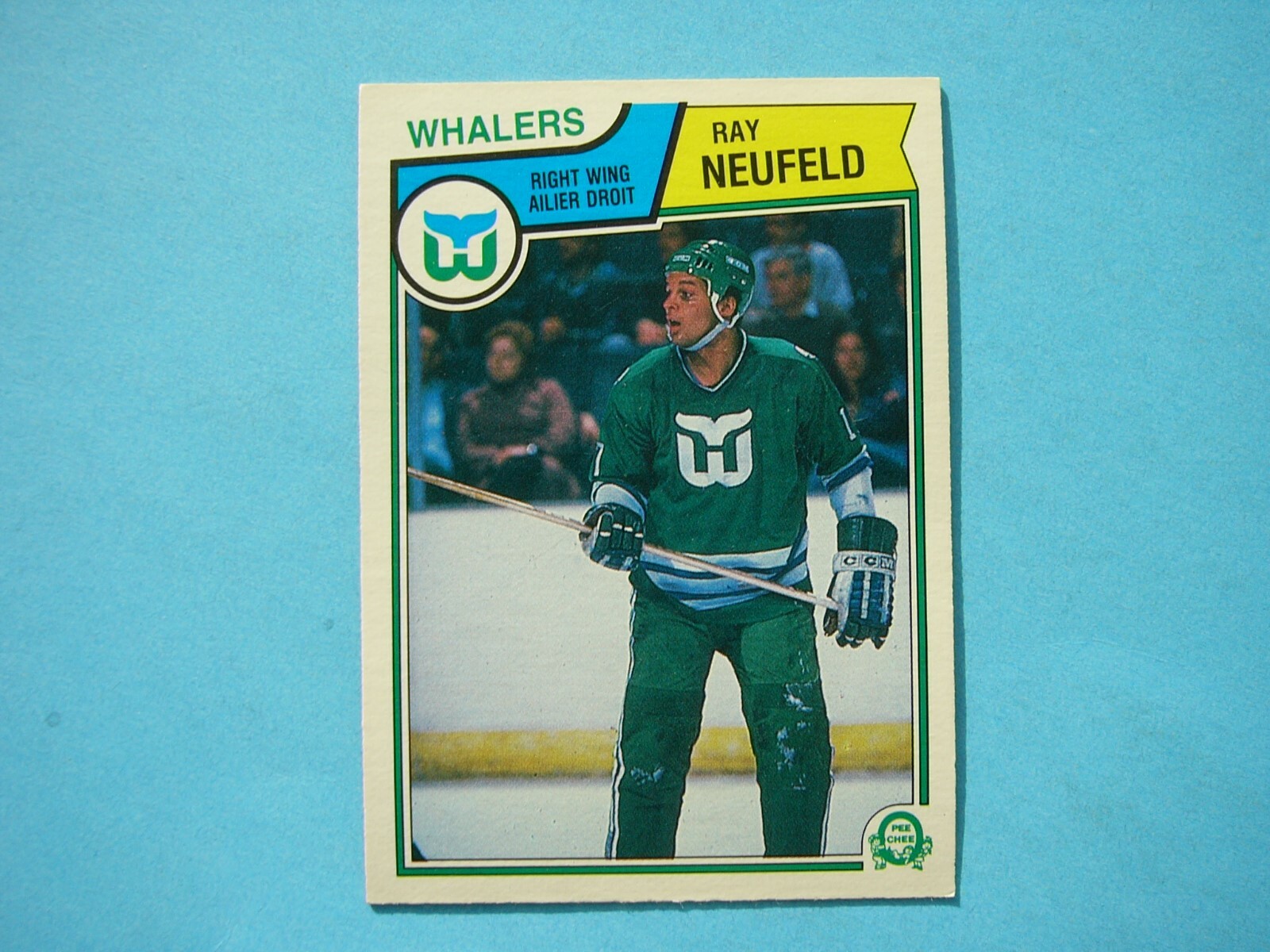 1983/84 O-PEE-CHEE NHL HOCKEY CARD #144 RAY NEUFELD ROOKIE EX/NM NM ...