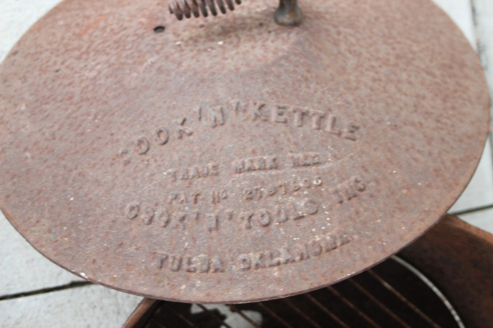 Vintage Cook N Kettle Cast Iron 3-Legged Pot Cauldron Kettle | eBay