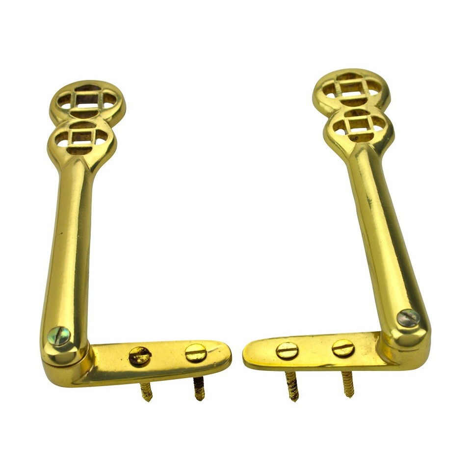 Renovators Supply Stair Carpet Runner Holder Clip Solid Cast Brass PVD ...