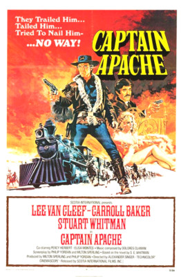 Captain Apache Lee Van Cleef Movie Poster Print 17 X 12 Reproduction | eBay