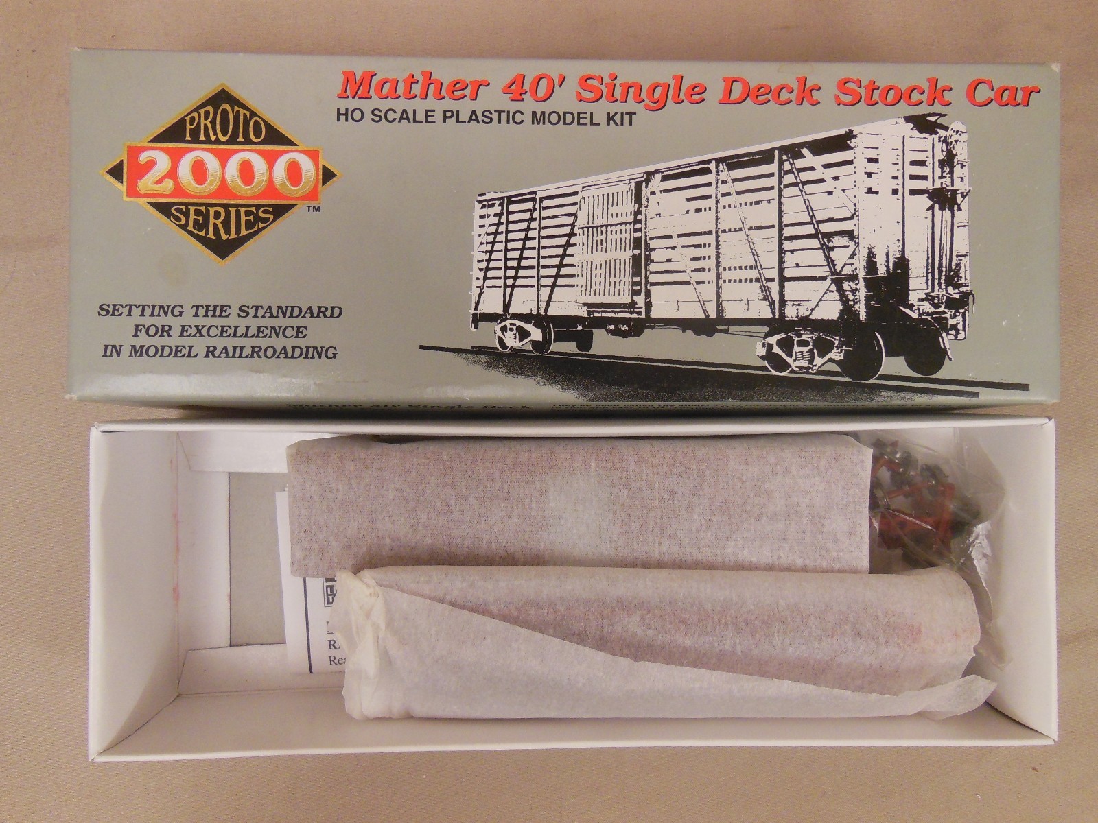HO SCALE PROTO 2000 BALTIMORE & OHIO 112058 MATHER 40' SINGLE DECK ...